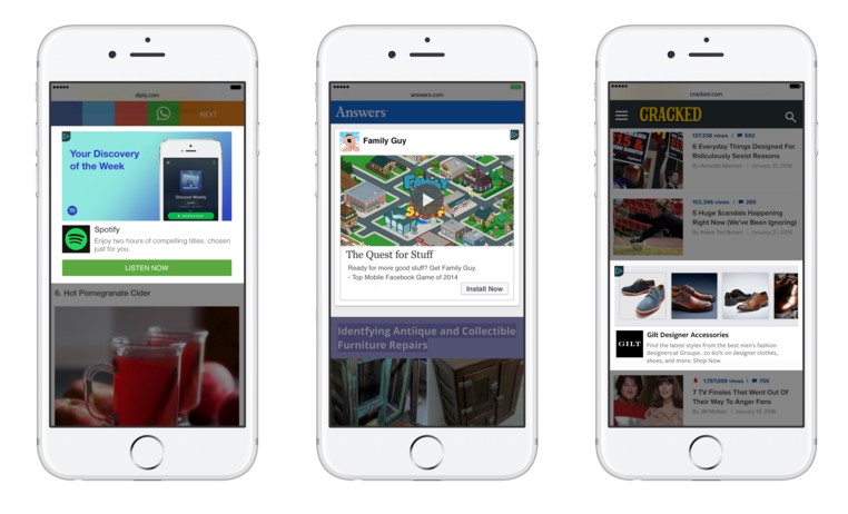Facebook Expands Audience Network Ad Service to Include Mobile Web ...